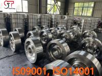 China Ultrasonic Tested Heavy Forged Steel Parts For Gantry Container Crane Wheels for sale