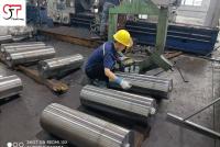 China 42CrMo4 Free Forging  High Strength Marine Propeller Shaft For Ship Drive Systems for sale