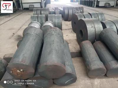 China Large Diameter Heavy Steel Forgings Rough Machined Die Forging Rolling Mill Components for sale
