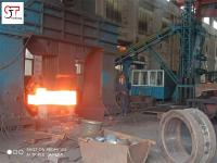 China Large Diameter Heavy Steel Forgings Rough Machined Die Forging Rolling Mill Components for sale