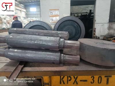China 18CrNiMo7-6 Forged Steel Blanks  For Input Optical Shafts for sale