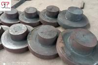China 42CrNiMo C45 Forged Steel Flanges Polished Open Forging OEM for sale