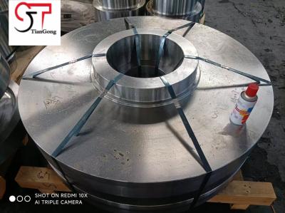 China 42CrNiMo C45 Forged Steel Flanges Polished Open Forging OEM for sale