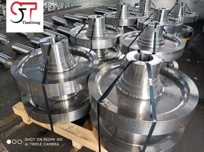 China Custom 42CrMo Forged Steel Flanges C45 20CrMnMo Open Die Precision Forgings For Flanges for sale