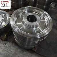 China Heat Treated Free Forged 0.1T Crane Wheel Hub For Heavy Duty Industrial for sale