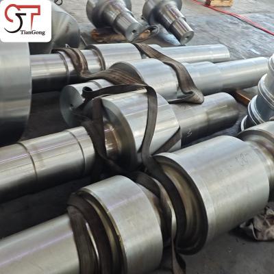 China 42CrMo4 Free Forging  High Strength Marine Propeller Shaft For Ship Drive Systems for sale