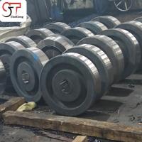 China Customized 42CrMo Forged Blank For Ship-to-Shore Crane Wheels Trolleys for sale