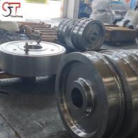 China Heavy Duty Crane Wheel Forged By Open Die Process for sale