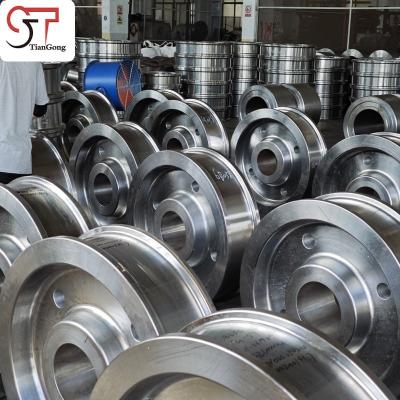 China 42CrMo Forged Wheels for Gantry Cranes and Heavy Port Handling Equipment for sale