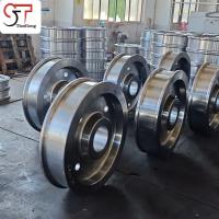 China Large 42CrMo Forged Crane And Port Machinery Wheels For Heavy Duty Applications for sale