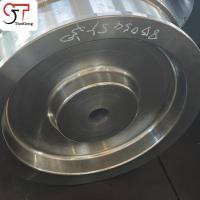China Forged Crane Wheel For Overhead Crane Trolley Running Mechanism Components for sale