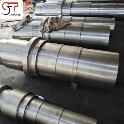 China Forged Steel Shaft for Heavy Duty Gearbox Transmission Components in Industrial Machinery for sale