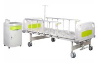 China Two Functions ABS Footboard 970MM Manual Hospital Bed for sale