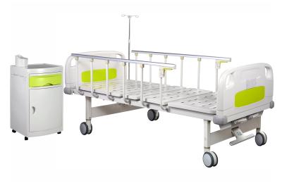 China Two Functions ABS Footboard 970MM Manual Hospital Bed for sale