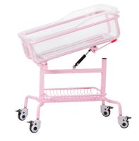 China Lift Stable 35MM Mattress 460MM Newborn Baby Birth Bed Hospital Newborn Bed Hospital Baby Crib Cot for sale