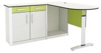 China HPL 1400MM Drawer And Cabinet Doctor's Office Cabinets for sale