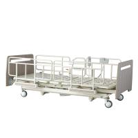 China 2 ABS Crank Wooden Electric Homecare Bed Anti Winding For Patient for sale