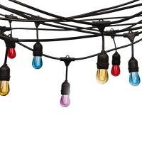 China Christmas Copper Multi Color LED RGB Xmas Rubber String Fairy Light for sale