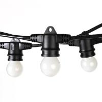 China Christmas Style 48ft S14 LED Edison Bulbs String Lights For Indoor Outdoor for sale