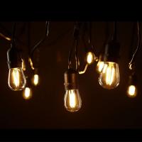 China Well Designed Power Cord Operated Backyard String Lights For Customized Color for sale