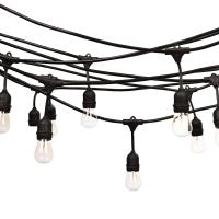 China Well Designed Power Cord Operated Backyard String Lights For Customized Color for sale