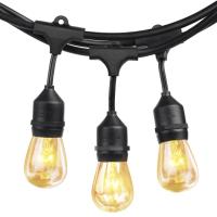 China Well Designed Power Cord Operated Backyard String Lights For Customized Color for sale