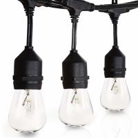 China Customized Color G40 Festoon Globe String Catenary Light Solar for sale