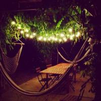China 100V-220V Customized Size Starry LED Garland For Outdoor Garden Bedroom Backdrop for sale