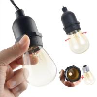 China 120lm Customized Color Led Hanging Lights Waterproof Outdoor Light String With Bulbs for sale