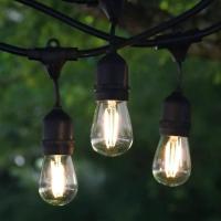 China 120lm Customized Color Led Hanging Lights Waterproof Outdoor Light String With Bulbs for sale