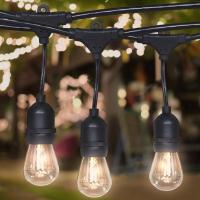 China Patio RGB IP65 Waterproof Warm White LED Outdoor String Lights for sale
