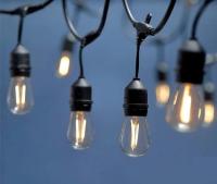 China Patio RGB IP65 Waterproof Warm White LED Outdoor String Lights for sale