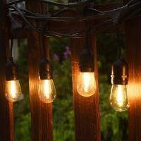 China Patio RGB IP65 Waterproof Warm White LED Outdoor String Lights for sale