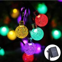 China PVC Outdoor Decoration Dimmable Shatterproof LED Solar Fairy Lamp for sale