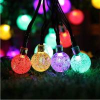 China PVC Outdoor Decoration Dimmable Shatterproof LED Solar Fairy Lamp for sale