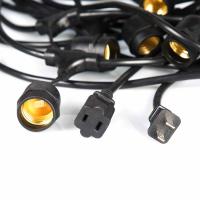 China Power Cord Operated Noma 12 Volt Outdoor String Lights Perfect For Celebration for sale