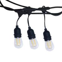 China PVC 10M 10 Lamps Outdoor Waterproof Light String For Tents Or Patio for sale