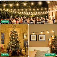 China Party Decoration Bistro Lights Customized Color CCT 2700K RGB DMX Festoon Light for sale