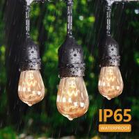 China Vintage Edison S14 LED Bulbs Outdoor Commercial String Light for sale
