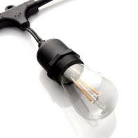 China CE ROHS Certified LED Christmas Outdoor String Lights 50000 Hour Working Lifetime for sale