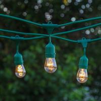 China Customized Length PVC Led Christmas Light String For Unique Outdoor Lighting for sale