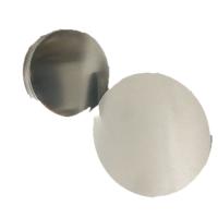 China Gloss White Round Aluminum Sublimation Blank Sign 8 10 12 Inch One Side Coated Circle for sale
