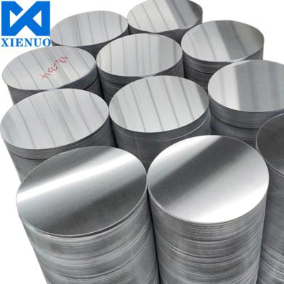 China 3003 Round Aluminum Discs High Purity Silver Aluminium Alloys 100mm-2400mm for sale