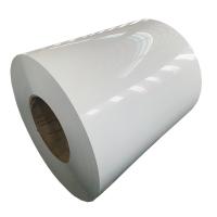 China White Color Coated Aluminum Sheet 3105 Prepainted Aluminum Coil 0.08-3.00mm Thickness for sale
