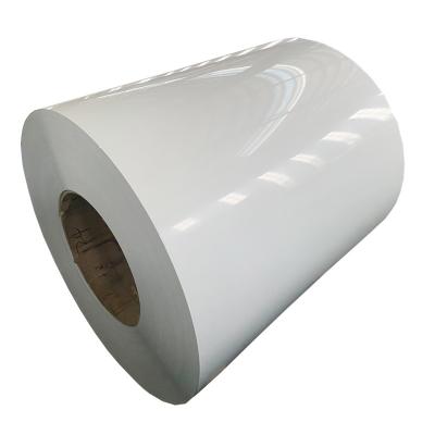 China White Color Coated Aluminum Sheet 3105 Prepainted Aluminum Coil 0.08-3.00mm Thickness for sale