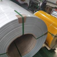 China White Color Coated Aluminum Sheet 3105 Prepainted Aluminum Coil 0.08-3.00mm Thickness for sale