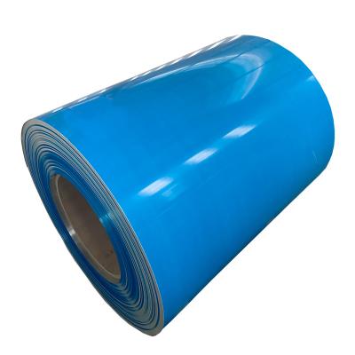 China Prepainted Color Coated Aluminum Coil 0.08-3.00mm PE PVDF Coating for Roofing for sale