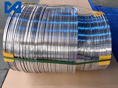 China Prepainted Color Coated Aluminum Strips 0.1mm-6.5mm Width 3mm-2600mm for Shutter for sale