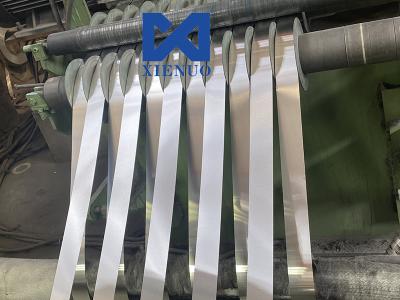 China Brushed Mirror Aluminum Strip 1100 H16 50mm Width Thin Coated Cold Drawn Alloy Coil for sale