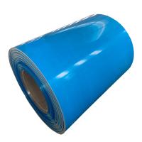 China Color Coated Aluminum Coil 1050 1060 1100 Embossed PVDF PE 0.2-8.0mm for sale